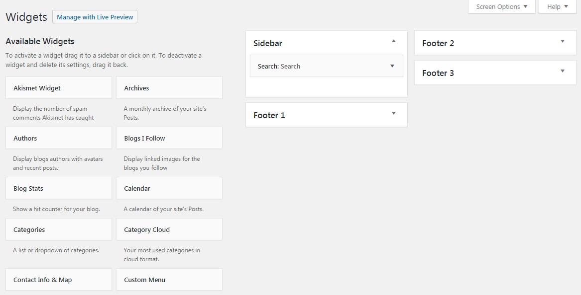 Mengatur Widget dan Plugin dalam Website (WordPress) | PAKAR